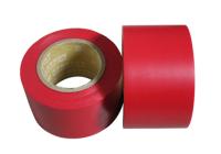 China Red Self Adhesive PVC Tape 50mm For Communications Wiring for sale