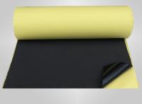 China EVA Black Single Sided Foam Self Adhesive Sealing Strip Rubber Anti Shock for sale