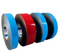 China Waterproof PE Sponge Foam Adhesive Tape Double Sided 20mm 50mm for sale