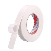 China PE Self Adhesive Double Sided Foam Tape Strip 24mm 25mm Thick Heat Resistant for sale