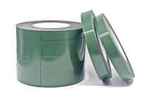 China PE Double Sided 10mm Foam Tap Green Film Strong Sponge for sale