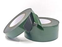 China PE Double Sided 10mm Foam Tap Green Film Strong Sponge for sale