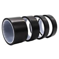 China Black Polyimide Adhesive Tape ESD Kapton Tape for sale