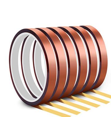 China Electrical Masking PI ESD Polyimide Tape Film Sublimation Heat Tape OEM for sale