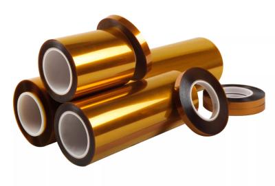 China Gold Kapton Polyimide Film Tape PI Anti Static SMT for sale