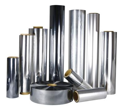 China 18mic Metalized Aluminized BOPP Thermal Lamination Film For Packaging for sale