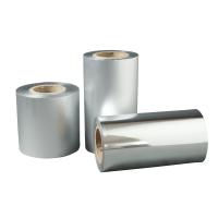 China Metallic 20 Micron Matt Plastic Opp Bopp Cpp Film Wrap Roll For Food for sale