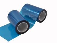 China Self Adhesive Window Protective Film Blue PE For Glass Security 10mm-1500mm for sale