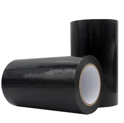 China 100mm-1600mm PE Black Protective Film Roll Door Window Protective Film  Aluminum Alloy for sale