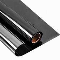 China Opaque PET Window Glass Static Plastic Film Cling Non Adhesive for sale