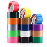 China 144mm Waterproof Cloth Duct Packing Adhesive Tape Super Sticky For Carpet Floor Painting for sale