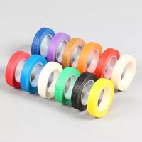 China Rainbow Textured Paper Packing Adhesive Tape Roll Painters Masking Tape 50M for sale