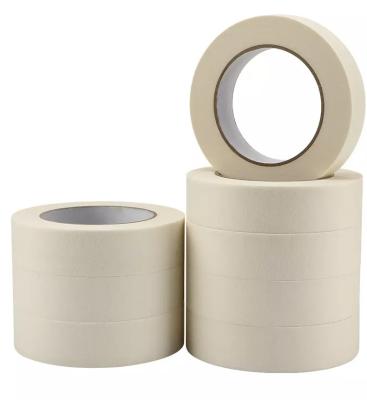 China 10MMx20M White Rice Paper Masking Tape Decorative Painting Labeling Packing for sale