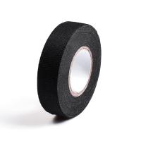 China Automotive Cloth Harness Tape Black Insulation 25mm Electrical Tape Flannelette Line for sale