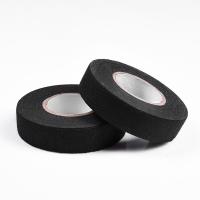 China Automotive Cloth Harness Tape Black Insulation 25mm Electrical Tape Flannelette Line for sale