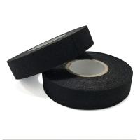 China Black Flannelette Packing Adhesive Tape Wire Harness Cloth Tape 15m for sale