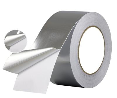 China HVAC Aluminum Foil Packing Adhesive Tape For Sealing Patching Duct Pipe 10m for sale