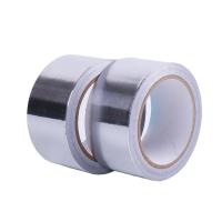 China Duct Packing Adhesive Tape Aluminum Foil Tape 20m for sale