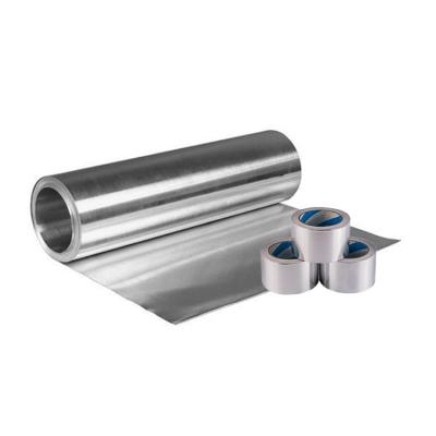 China Waterproof Silver Conductive Adhesive Aluminum Foil Tape Air Conditioning for sale