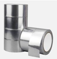 China Waterproof Silver Conductive Adhesive Aluminum Foil Tape Air Conditioning for sale