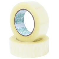 China 45um Thickness Transparent Acrylic Water Glue Bopp Packing Tape for sale