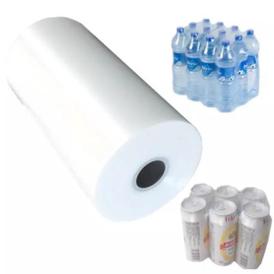 China Flame Retardant Custom Printed Pe Shrink Packing Film 75 Micron Lldpe Shrinkable Film Heat Shrink for sale