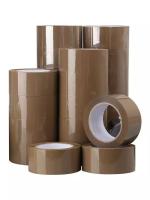 China Brown Gummed Reinforced Self Adhesive Fragile Packing Tape Brown Bopp Tape for sale