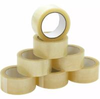 China Waterproof Transparent Strong Bopp Packing Adhesive Tape For Carton Sealing Shipping Packing for sale