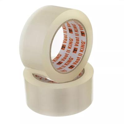 China 40mic 48mm*100yards Water Activated Clear Transparent Bopp Packing Adhesive Packaging Tape for sale