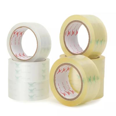 China Self Adhesive Tape Bopp Cintas Adhesive Transparent Clear Packing Tape For Sealing Cartons for sale