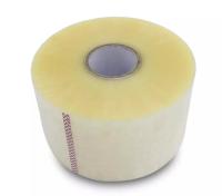 China 144mm / 288mm X 1000M Cello Tape Jumbo Rolls Hot Melt Packing Tape Machine Roll for sale