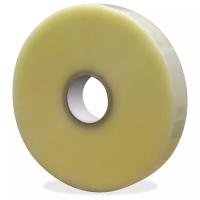 China Clear Bopp Tape 1000m 500m Transparent Yellowish Tan Color Bopp Packing Adhesive Tape Rolls for sale