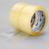 China Environmental Clear Silent Hot Melt Adhesive BOPP Adhesive Tape For Packaging for sale