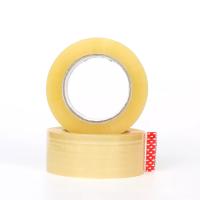 China BOPP Packaging Adhesive Sealing Tape USA TSCA Standard Environmental Clear Silent Hot Melt Adhesive for sale