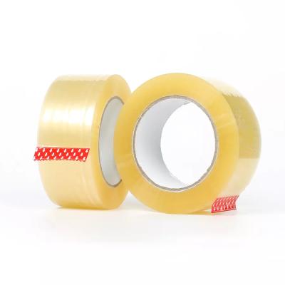 China BOPP Packaging Adhesive Sealing Tape USA TSCA Standard Environmental Clear Silent Hot Melt Adhesive for sale