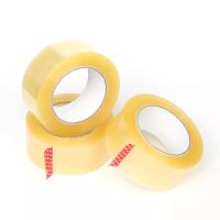 China BOPP Packaging Adhesive Sealing Tape USA TSCA Standard Environmental Clear Silent Hot Melt Adhesive for sale