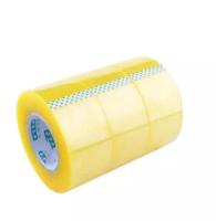 China Clear Silent Hot Melt Adhesive No Noise Silent Packaging Bopp Adhesive Tape TSCA Standard for sale