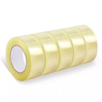 China Clear Silent Hot Melt Adhesive No Noise Silent Packaging Bopp Adhesive Tape TSCA Standard for sale