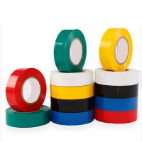 China PVC Film + Rubber Pressure Sensitive Adhesive PVC Flame Retardant Electrical Insulation Adhesive Tape for sale