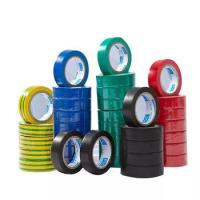 China Waterproof PVC Flame Fire Retardant Electrical Insulating Tape Lead Free, Acid And Alkali Resistant for sale