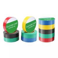 China Customized Logo Lead Free & Flame Retardant PVC Electrical Insulation Tape for sale