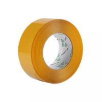 China Yellow Brown Custom Waterproof Acrylic Bopp Single Sided Pressure Sensitive Adhesive Tape for sale