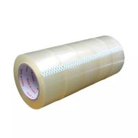 China Customised Transparent Clear Strong No Noise Low Noise Bopp Packing Adhesive Tape for sale