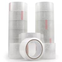 China Strong Adhesive Custom Logo Printed Bopp Packing Tape With Company Logo Supports Various Sizes for sale