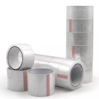 China Strong Adhesive Custom Logo Printed Bopp Packing Tape With Company Logo Supports Various Sizes for sale