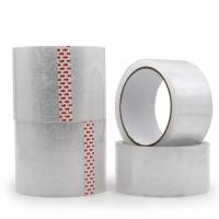 China Strong Adhesive Custom Logo Printed Bopp Packing Tape With Company Logo Supports Various Sizes for sale