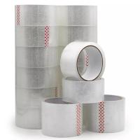 China Strong Adhesive Custom Logo Printed Bopp Packing Tape With Company Logo Supports Various Sizes for sale