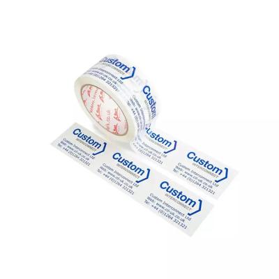 China Multi Language Thank You Cute Packing Tape Heavy Duty Bopp Tape for sale