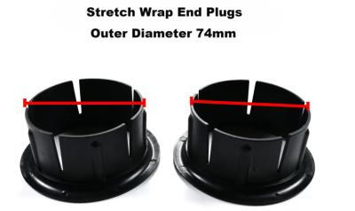 China 76MM 3inches Inner Core Size Stretch Film End Plugs For Manual Pallet Wrapper for sale
