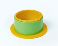 China Green 3 Inches Wrapping Film Handle Manual Stretching Film Hand Protector for sale